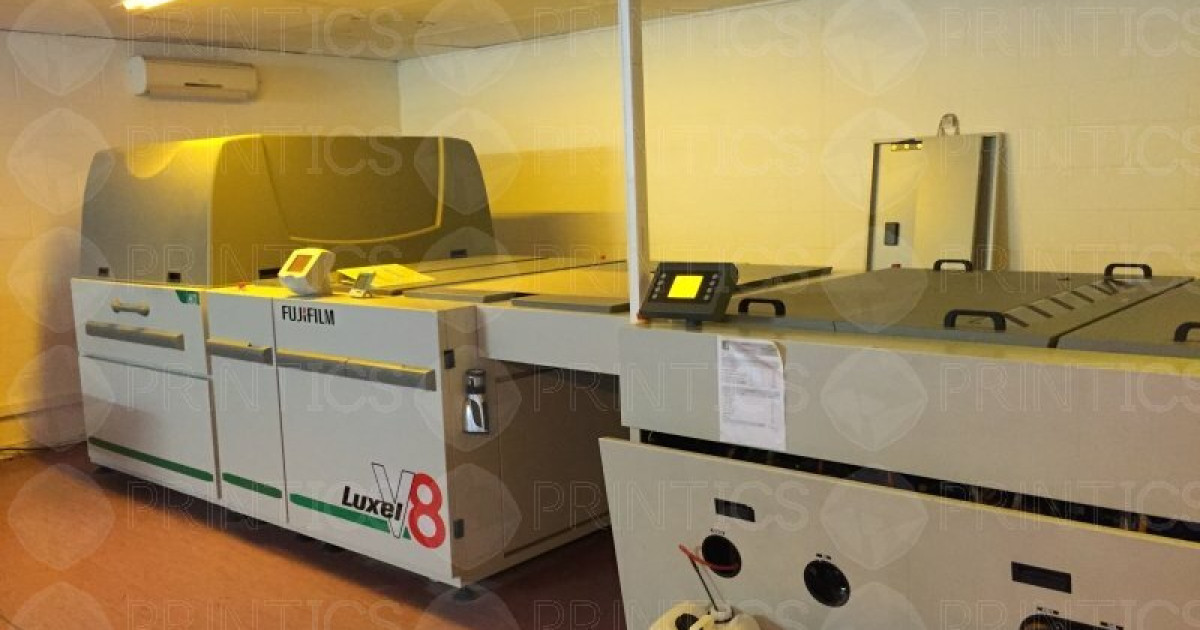 Pre-owned Ctp (Computer To Plate) Fujifilm LUXEL V8 CTP - Printics