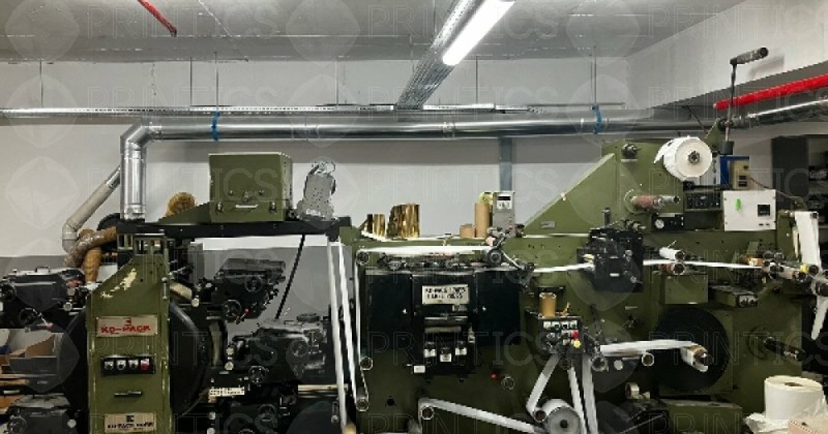Pre-owned Label Printing And Converting Machines Kopack 170FB - Printics