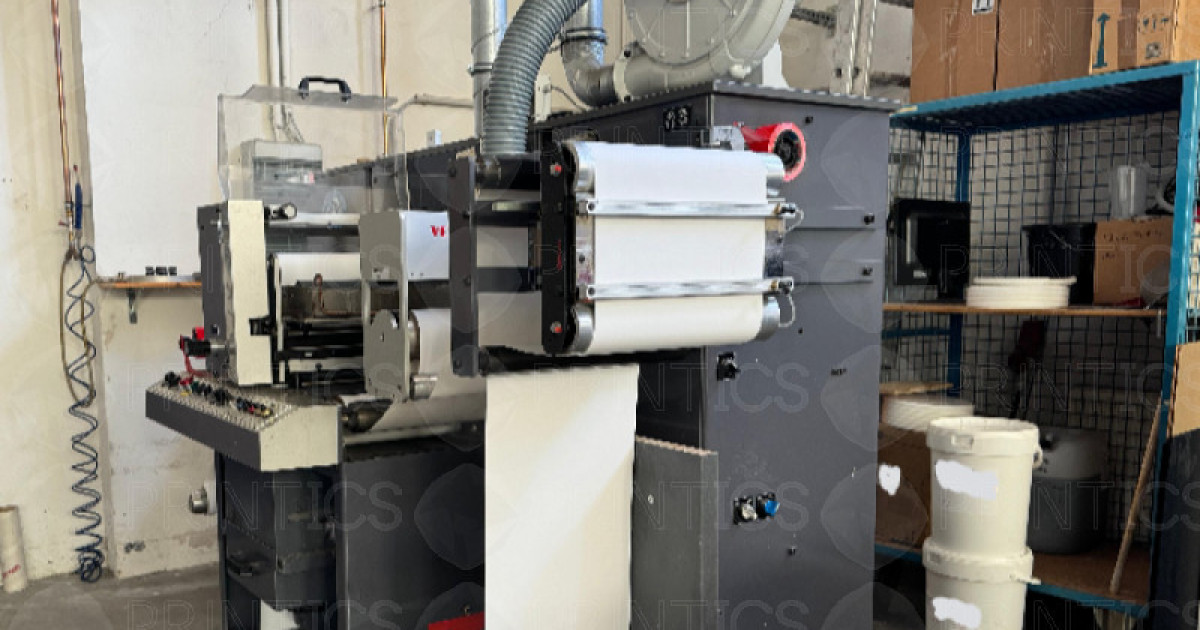 Pre-owned Label Printing And Converting Machines Smag 350 - Printics