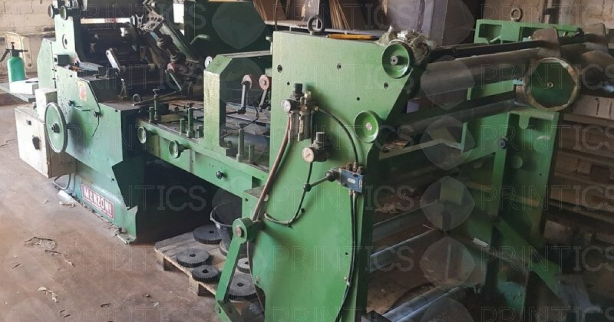 Pre-owned Paper Bag Making Line Manzoni SERIANA - Printics