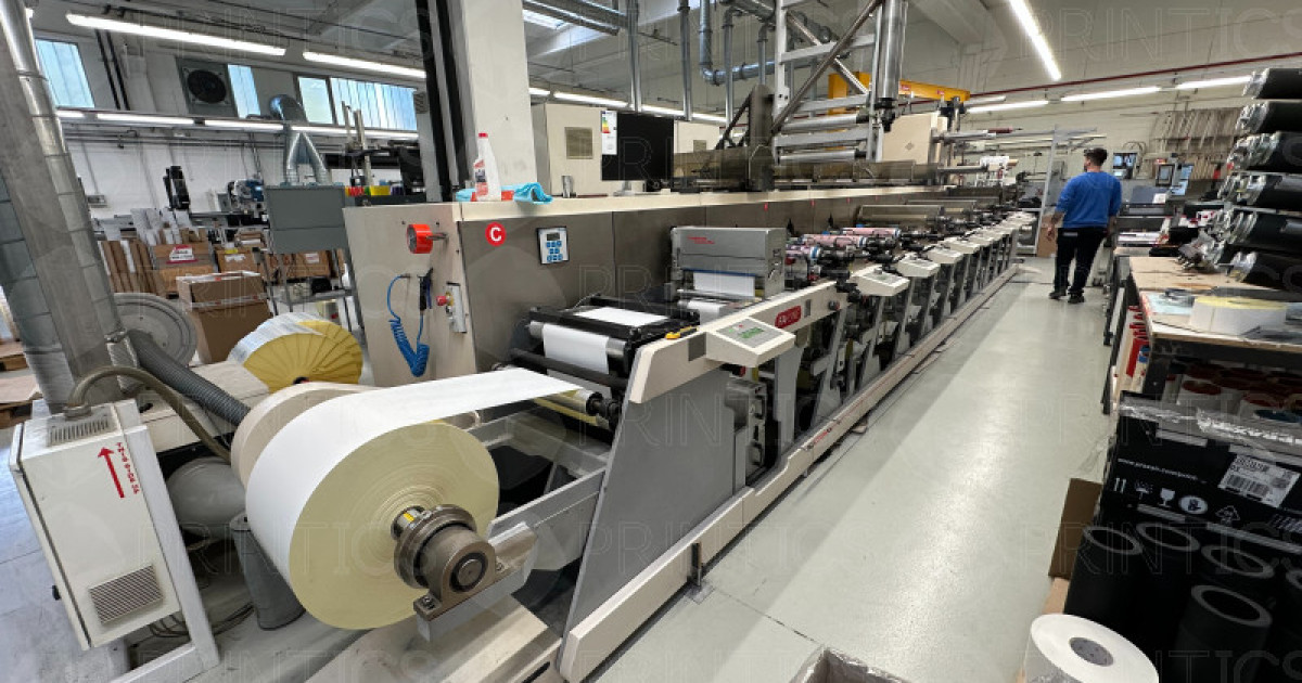 Pre-owned Label Printing And Converting Machines Nilpeter FA - Printics
