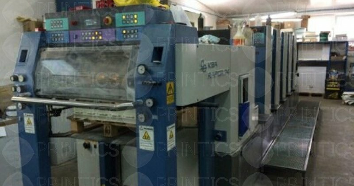 Impresora Offset 5 Colores Kba RAPIDA usada - Printics