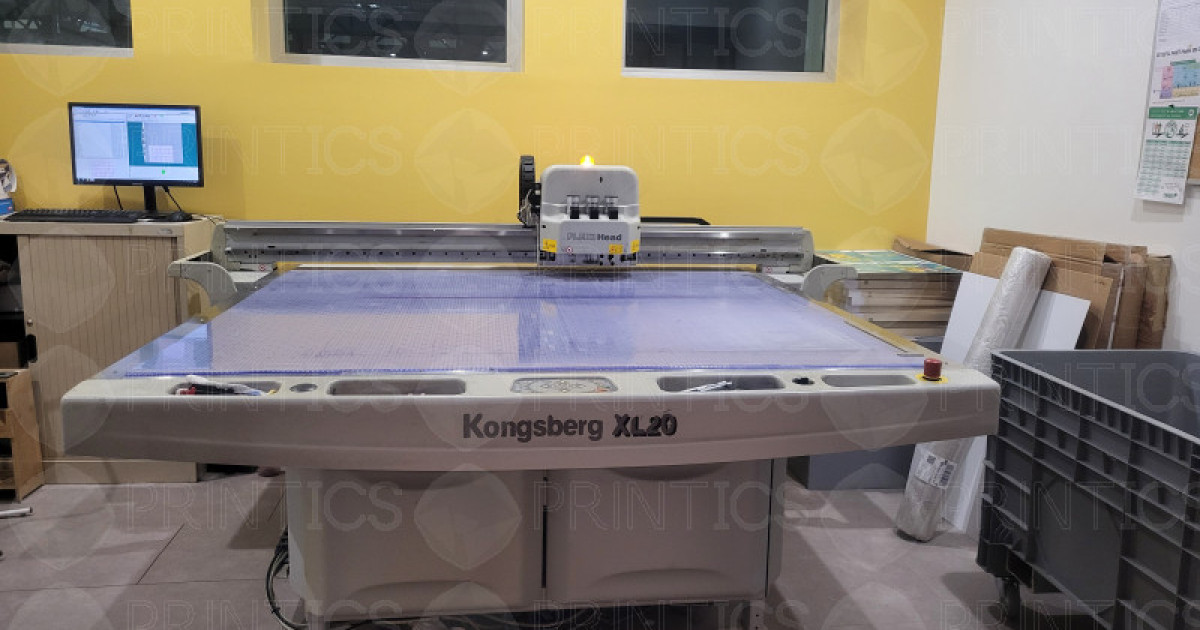 Plotter Kongsberg XN 20 usada - Printics